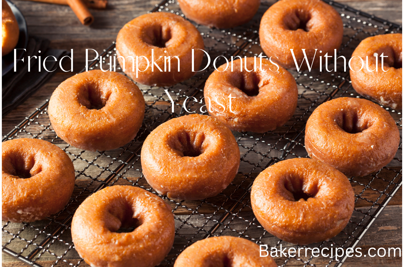 Fried Pumpkin Doughnuts Recipe – Baker Recipes