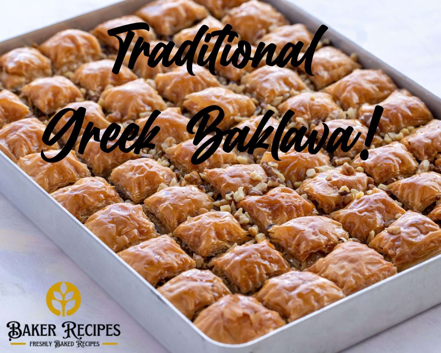 Traditional Greek Baklava Recipe With Walnuts – Baker Recipes